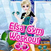 Elsa Gym Workout - Play Elsa Gym Workout at bogoon.com